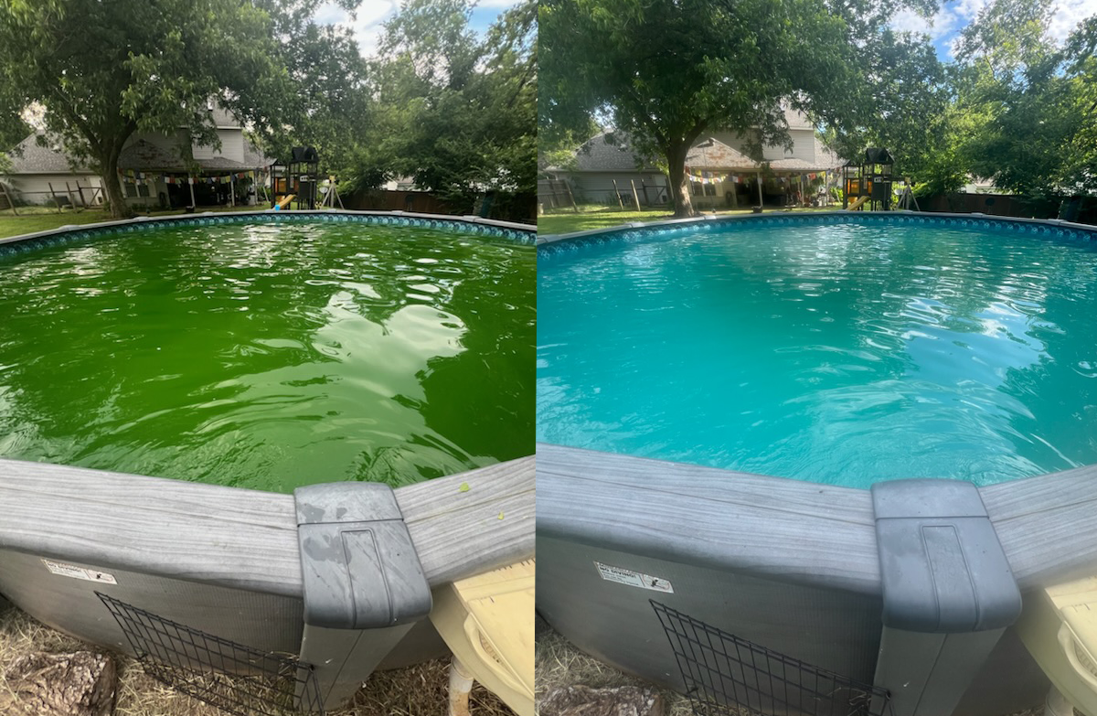 Fix Green Pool Water - Nessie Pools
